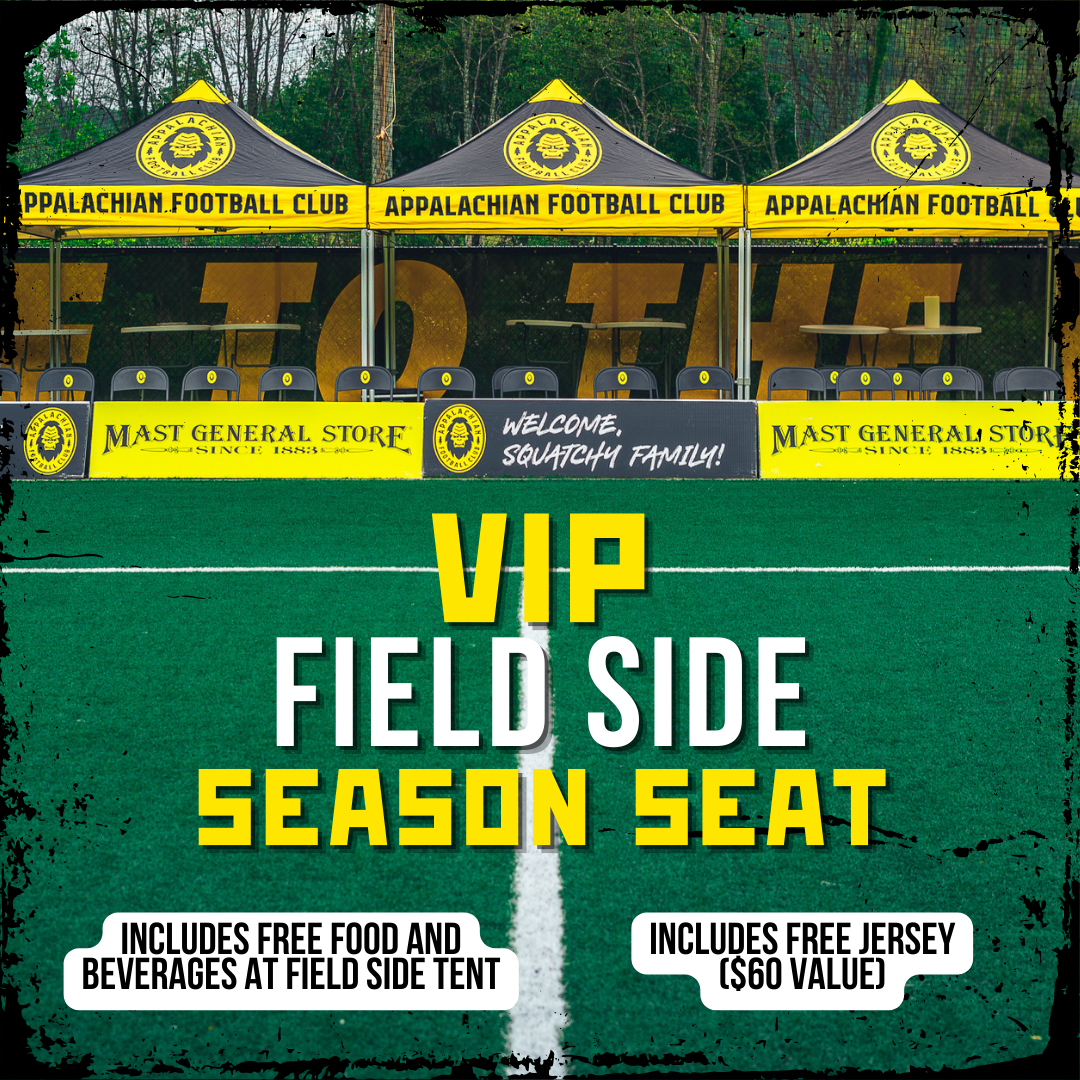 2025 VIP Field Side Adult Season Seat | Appalachian FC